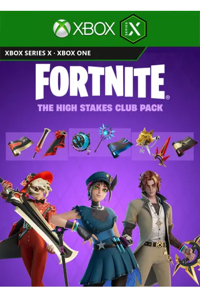 Buy Fortnite The High Stakes Club Pack Dlc Xbox One Series X S